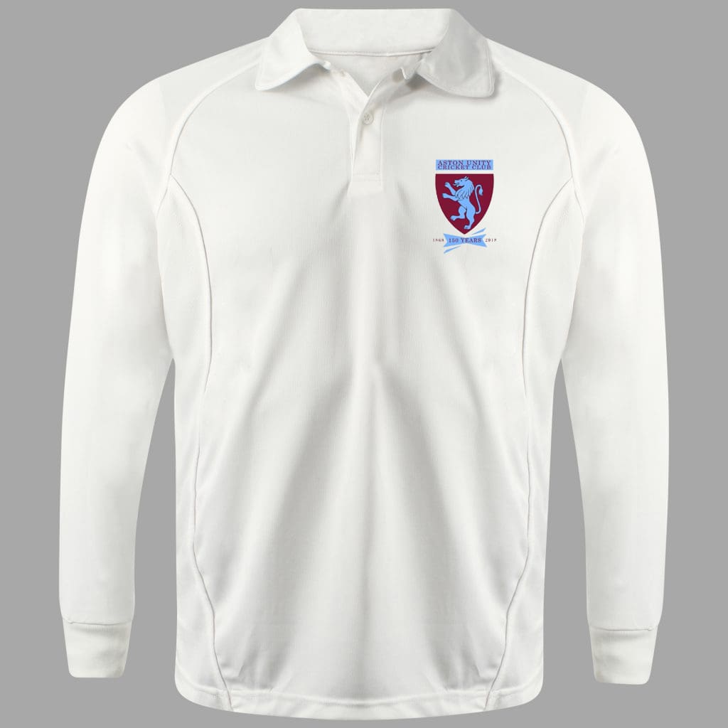 Cricket Shirt L/S (H2) Cream - Aston Unity | Hawk Cricket
